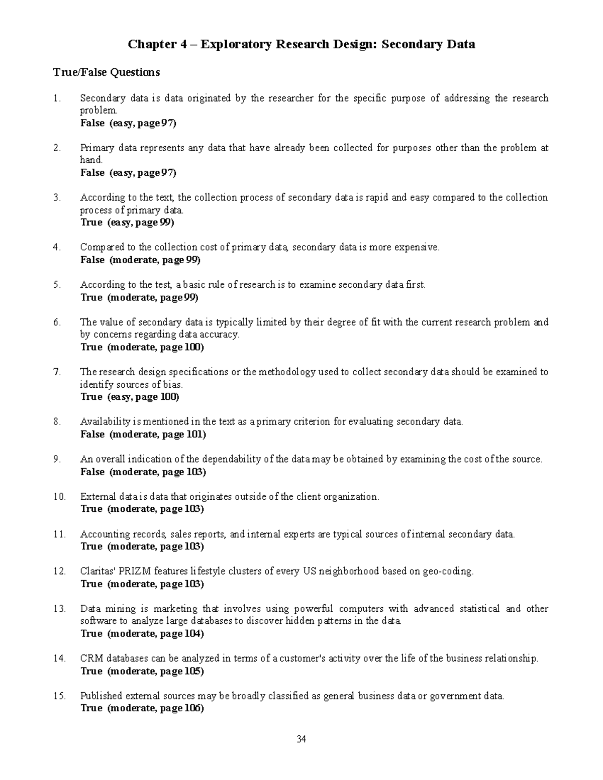 329382251 Malhotra Chapter 4 - Chapter 4 – Exploratory Research Design ...