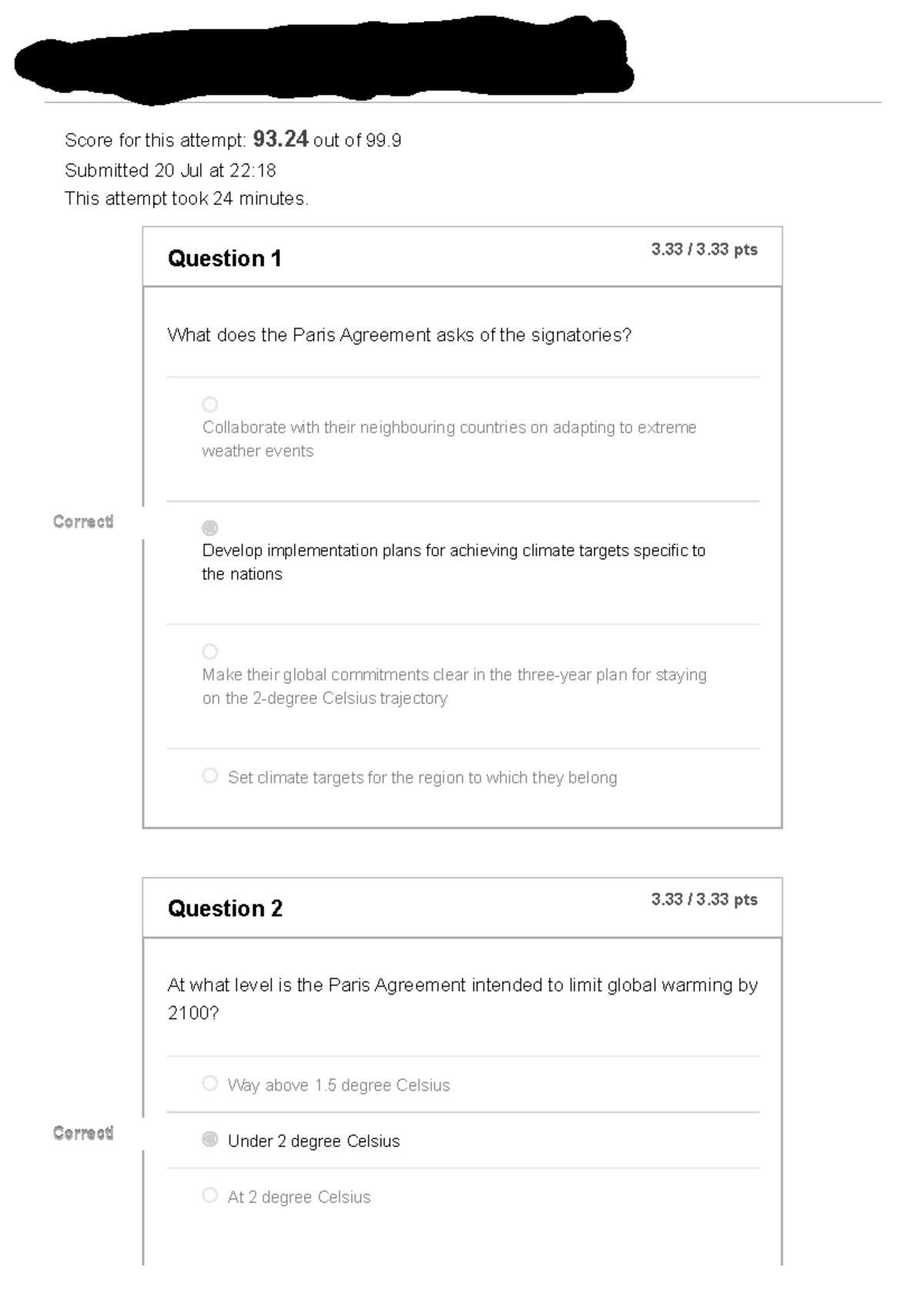 SCO107 Challenging Sustainability PCOQ01 3 - PCOQ01 results for HENG ...