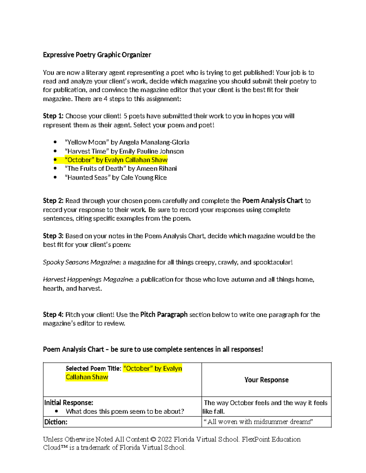 Expressive poetry - this is a assignment - Expressive Poetry Graphic ...