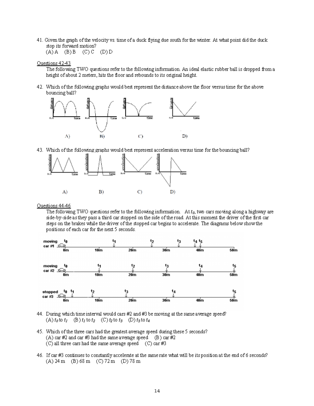 Workbook 1 FULL-16 - Workproblems for physics 1 - Given the graph of ...
