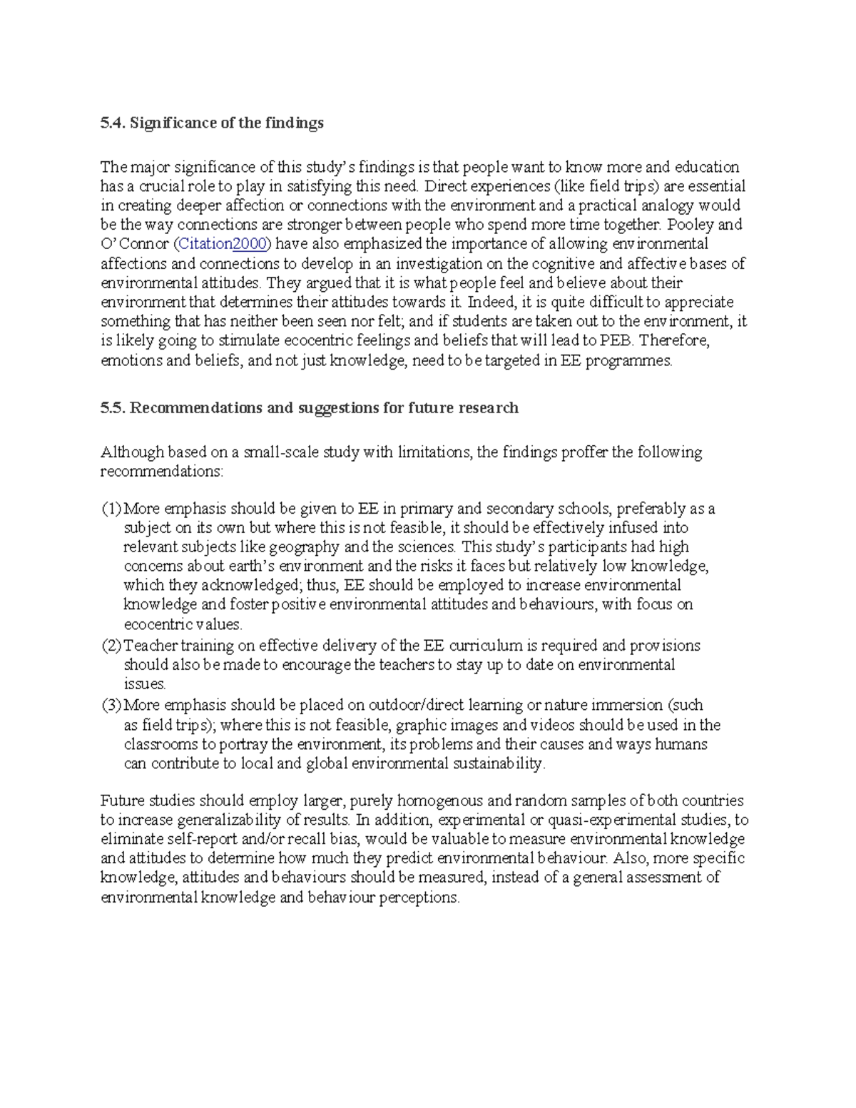 RRR 3 - n.a - Significance of the findings The major significance of ...