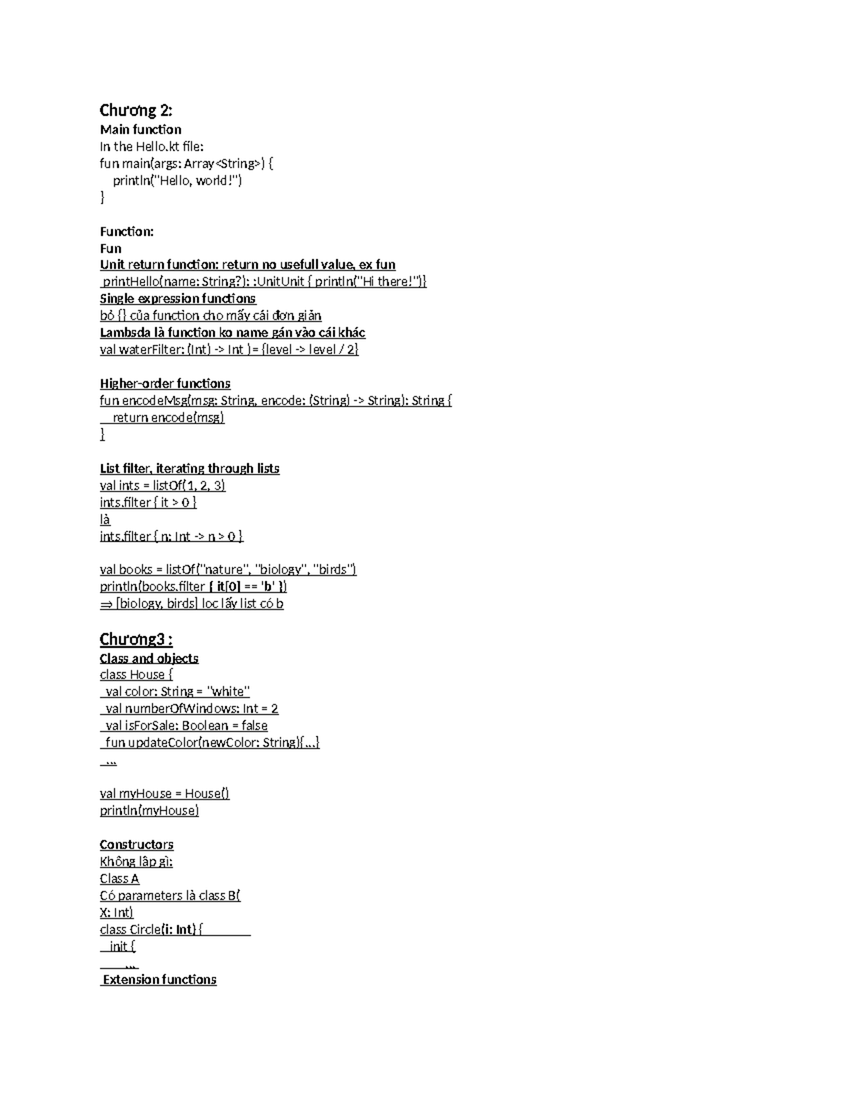 Kotlin đơn giản hoá slide - Chương 2: Main function In the Hello file ...