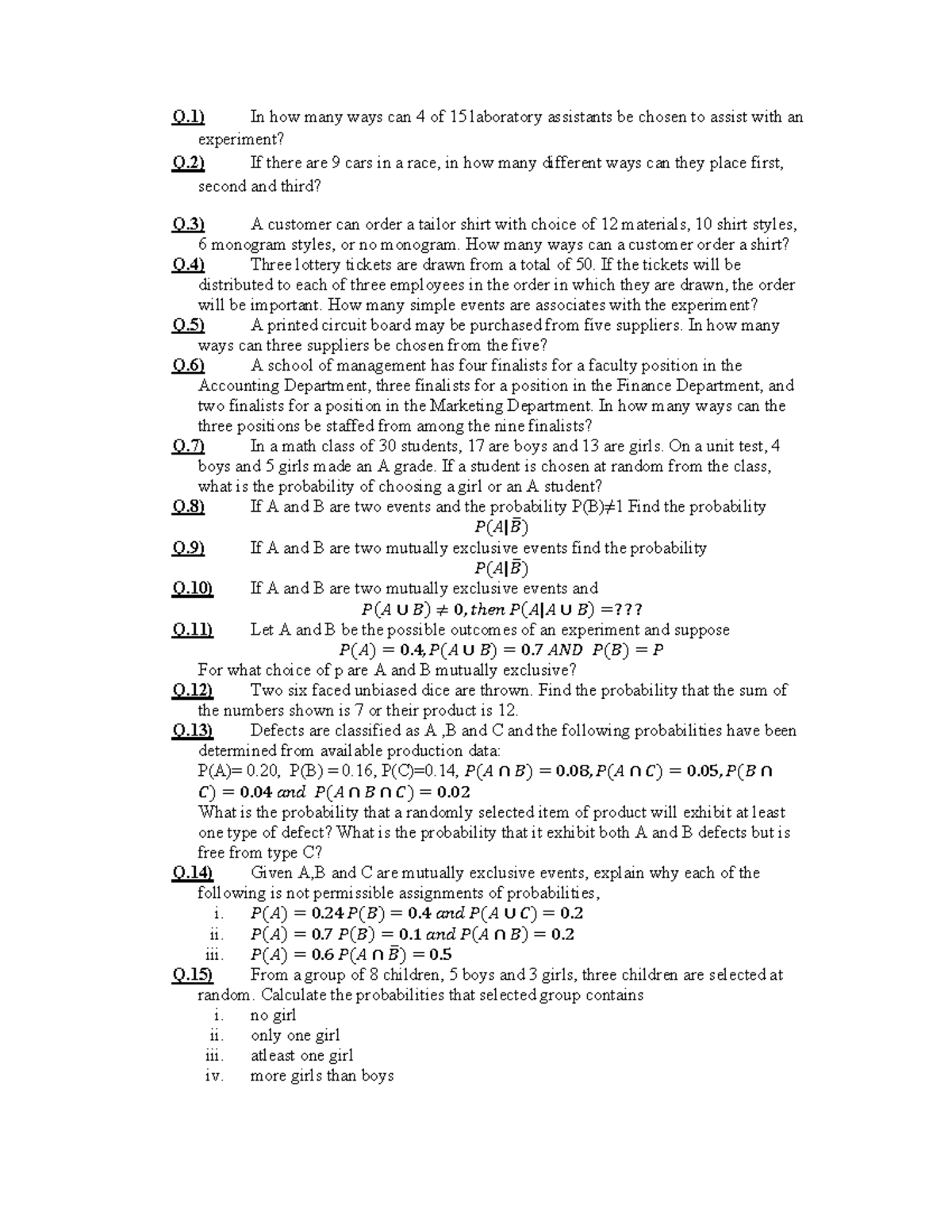 Probability Questions And MCQ s Q In How Many Ways Can 4 Of 15 probability-questions-and-mcq-s-q-in-how-many-ways-can-4-of-15