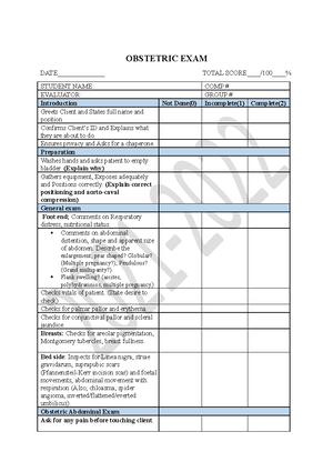 [Solved] Christine a 33 years old G5P4 at 33 weeks presents in ...