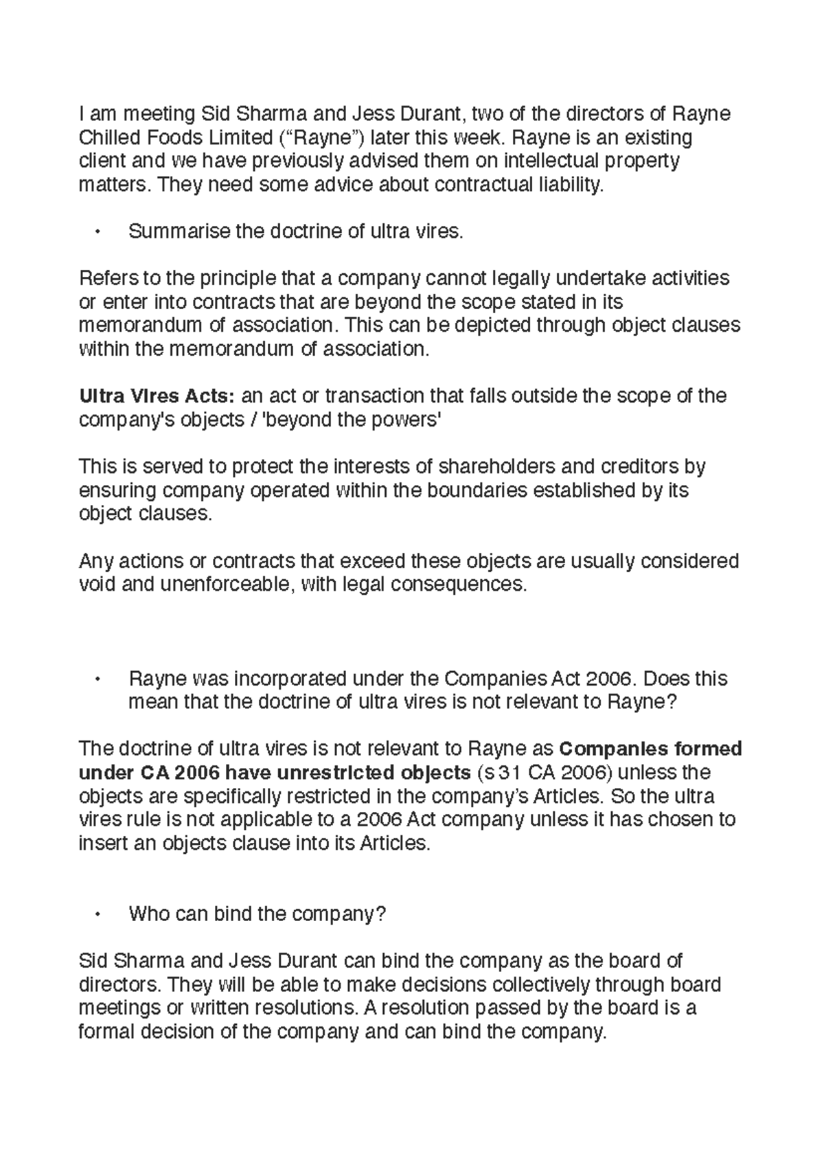 Company w3 - I am meeting Sid Sharma and Jess Durant, two of the ...