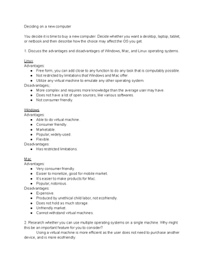 Applying Computers Lab 2 - The lab is designed to have students ...