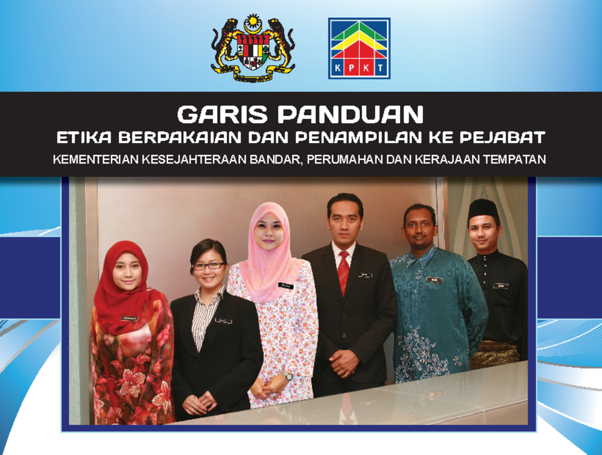 GP Etika Pakaian KPKT - GARIS PANDUAN ETIKA BERPAKAIAN DAN PENAMPILAN ...