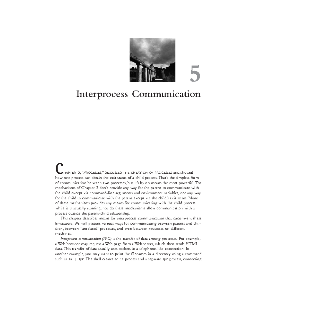 Ipc-3 - Lecture notes 1 - Interprocess Communication 5 C HAPTER3 ...