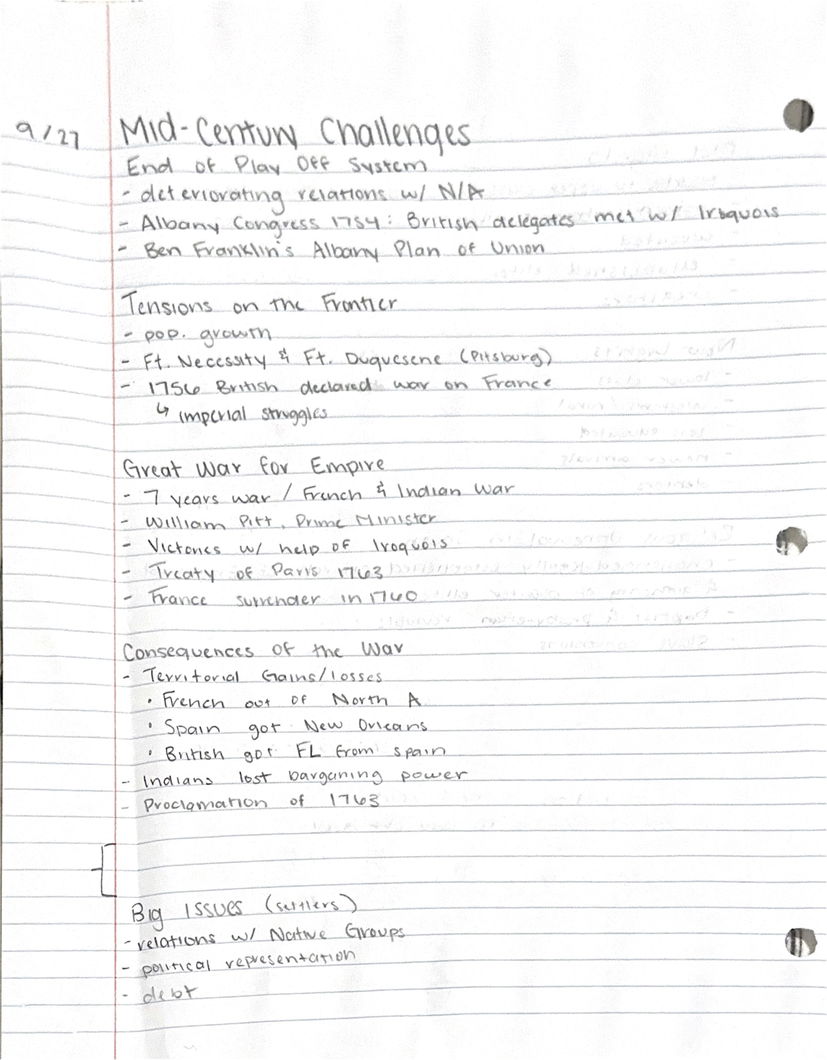 Mid-Century Challenges Lecture Notes - HIST 2111 - UGA - Studocu