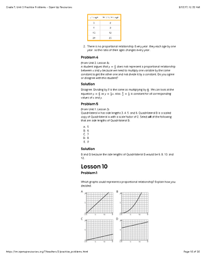 Ch6 practice packet key - Prentice Hall Gold Geometry • Teaching ...