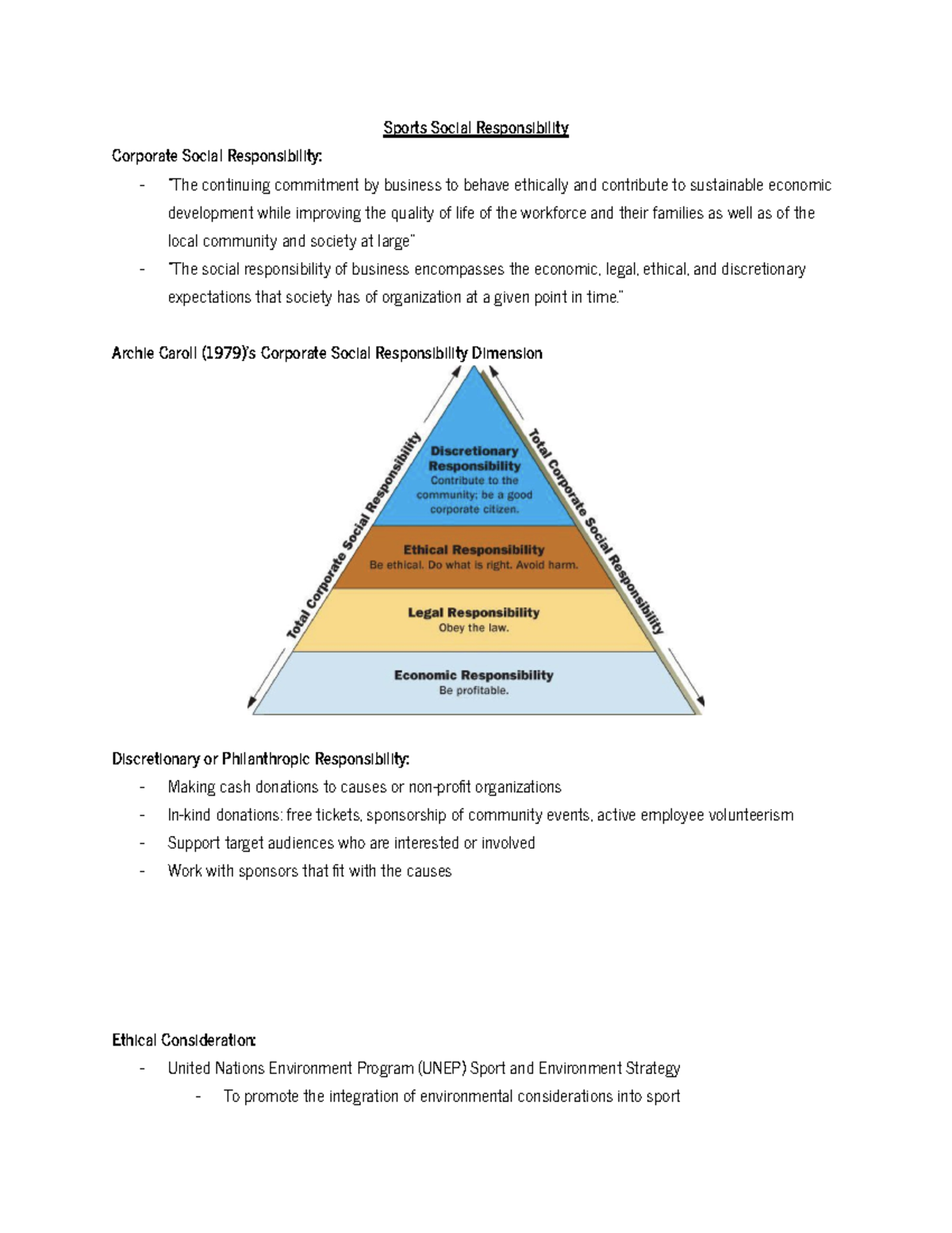 Sport Social Responsibility - Sports Social Responsibility Corporate ...