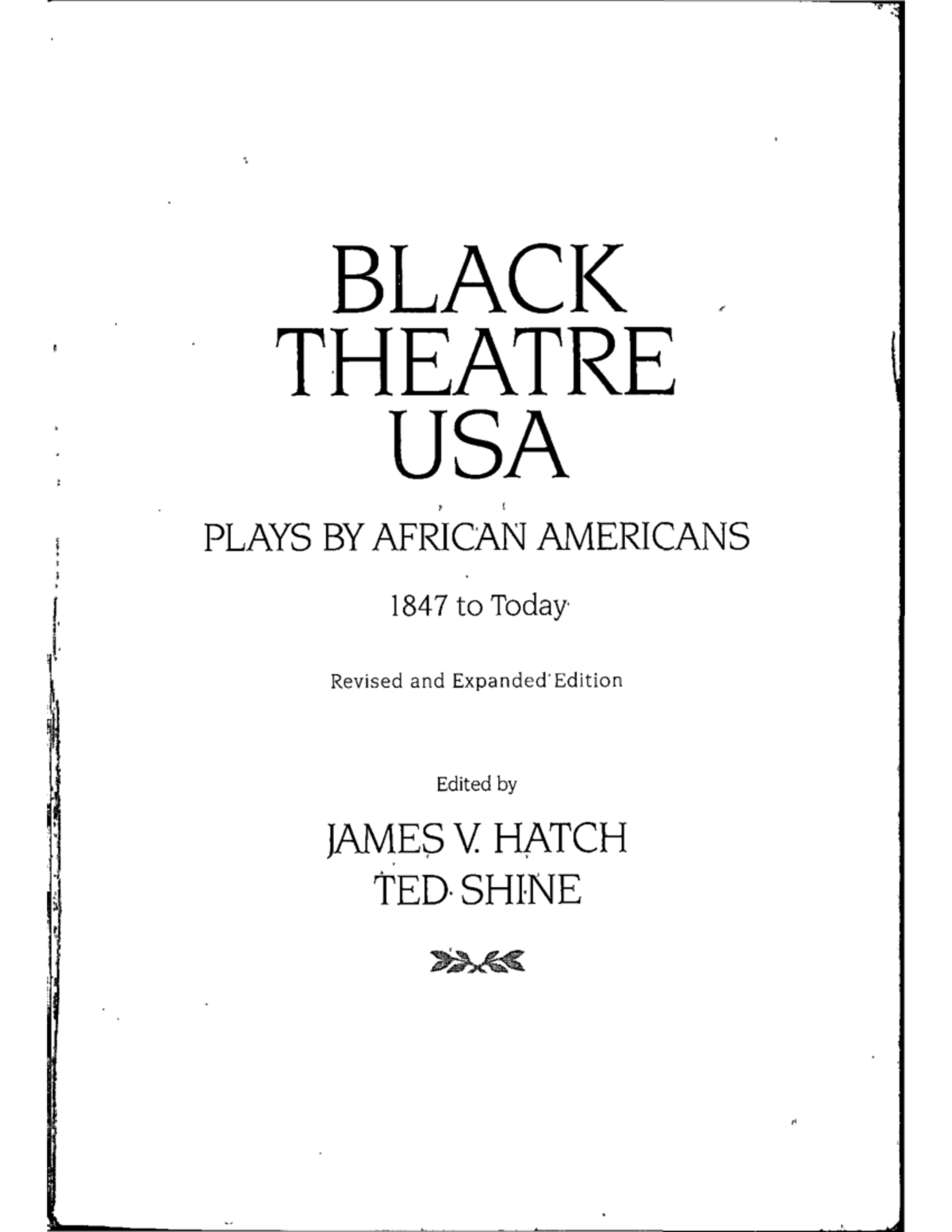 Marita Bonner - The Purple Flower - CFA TH 201 - Studocu