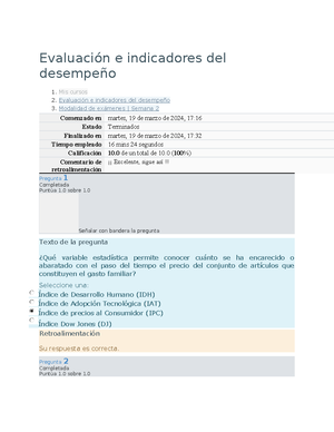 Normas y control de calidad Modalidad examen semana 1 - Normas y control de calidad 1. Mis ...