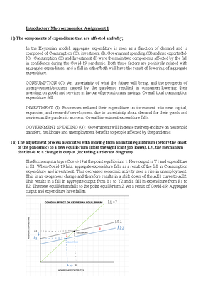 ECON10003 - Unimelb - Introductory Macroeconomics - Studocu