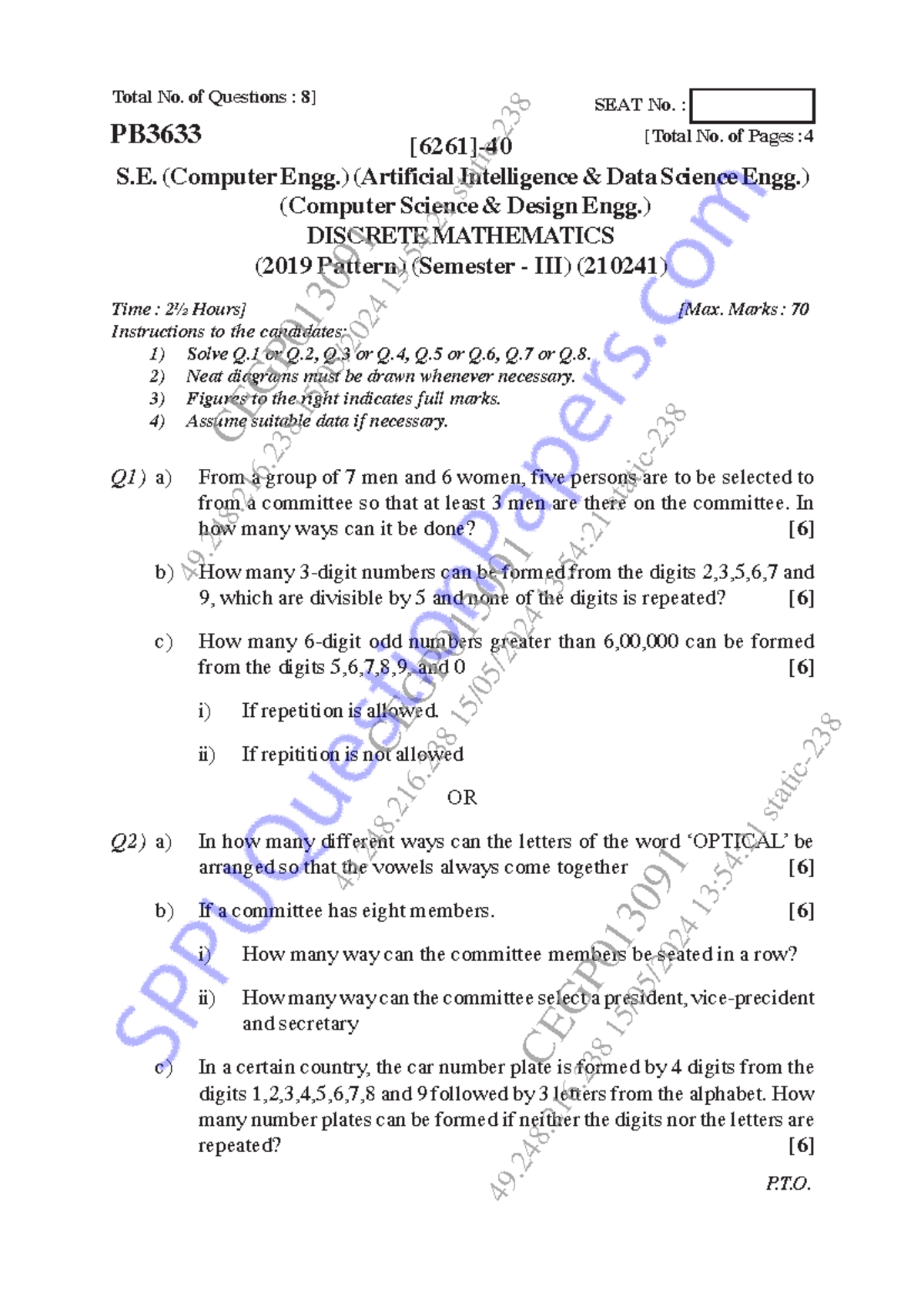 Be computer-engineering semester-3 2024 may discrete-mathematics-dm ...