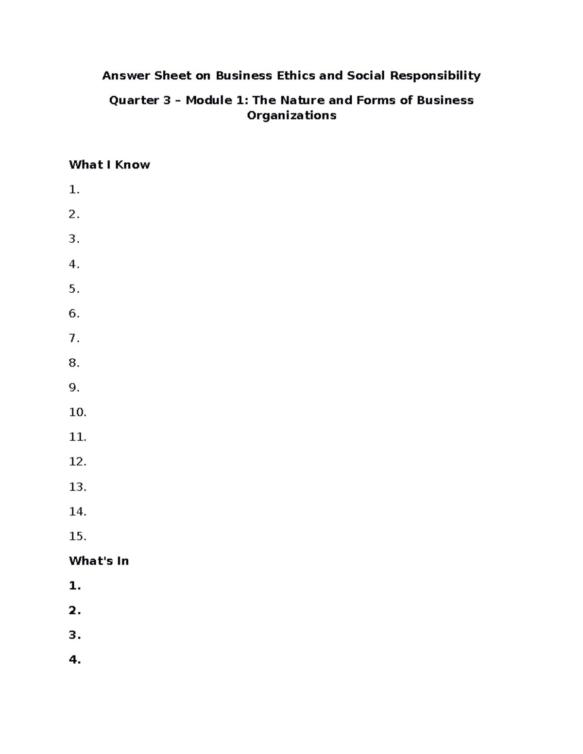 B2-WPS Office - This is an answer sheet on the subject Business Ethics ...