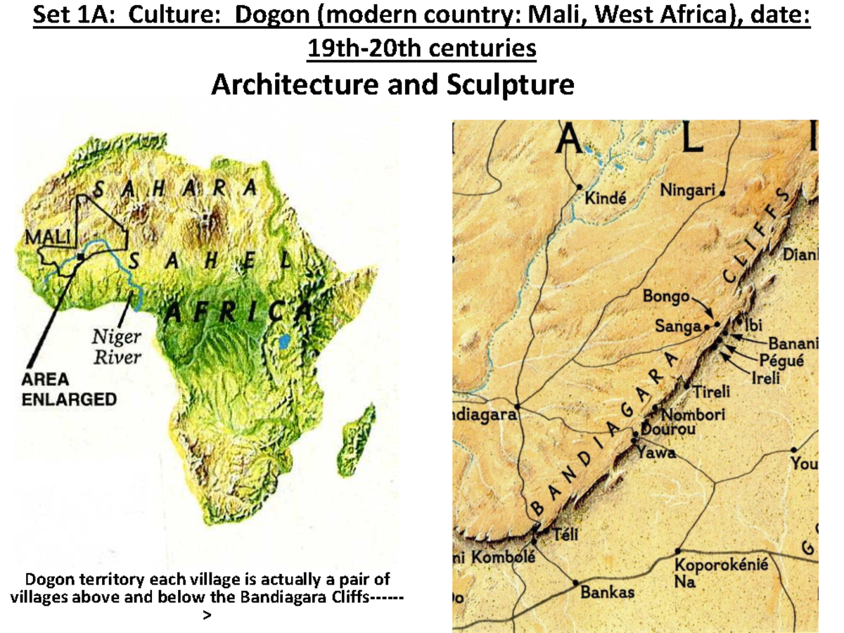 2009 Set 1A Dogon Art for Blackboard - Warning: TT: undefined function ...