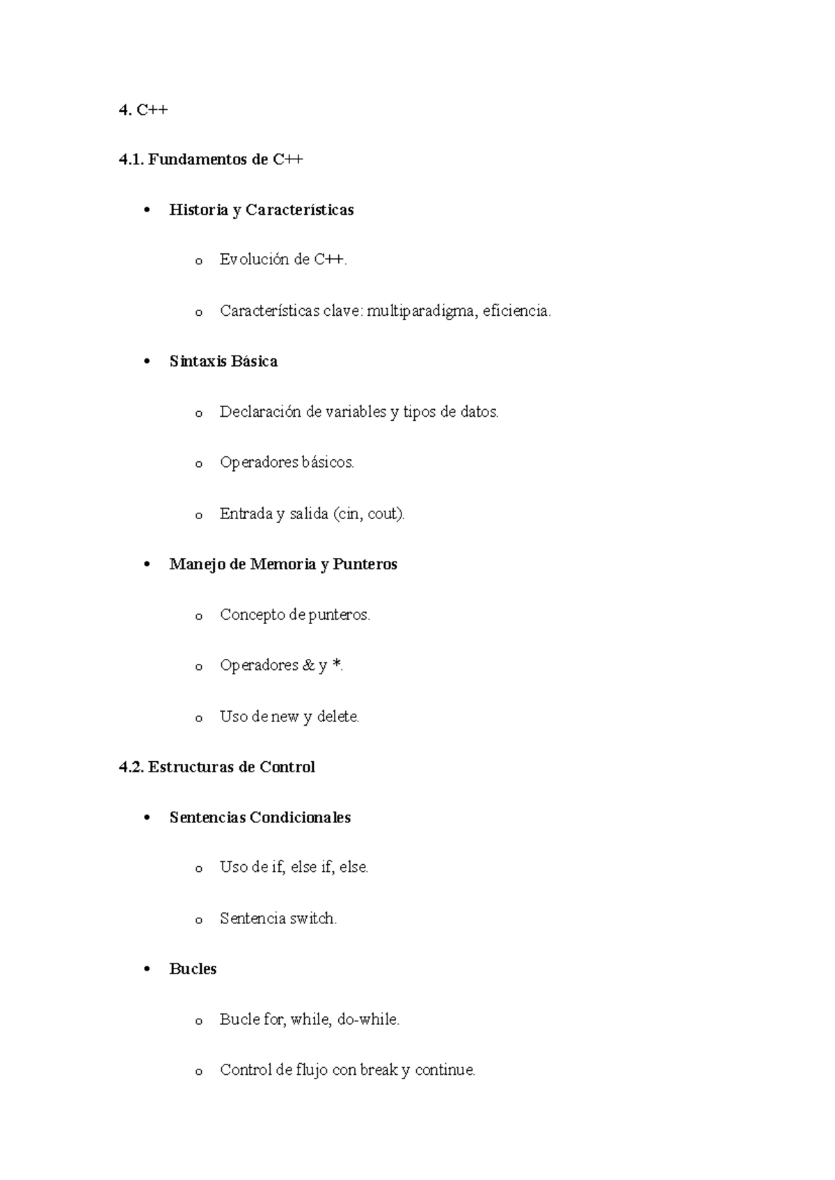 C++ - Taller de programación C++ - 4. C++ 4. Fundamentos de C++ ...