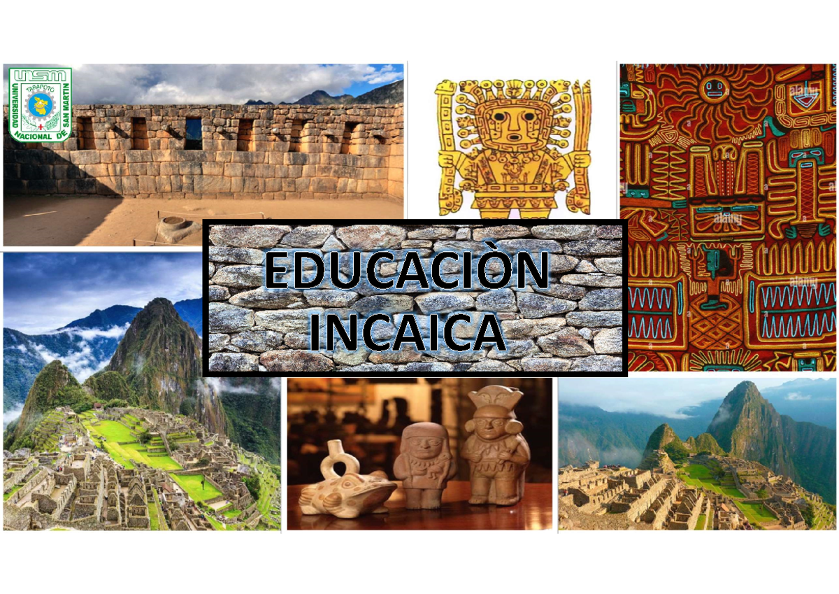 Educación Incaica - Educación Incaica Transmisión práctica Transmisión ...