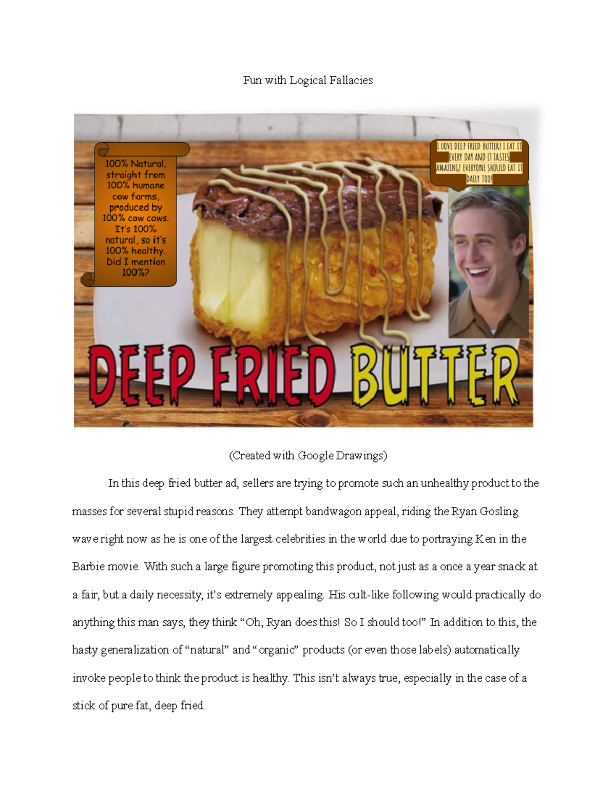 Fun with logical fallacies - Fun with Logical Fallacies (Created with ...