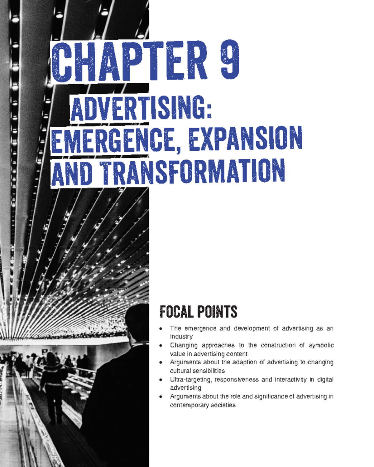 Chapter 9 Advertising - Reading - Chapter 9 Advertising: Emergence ...