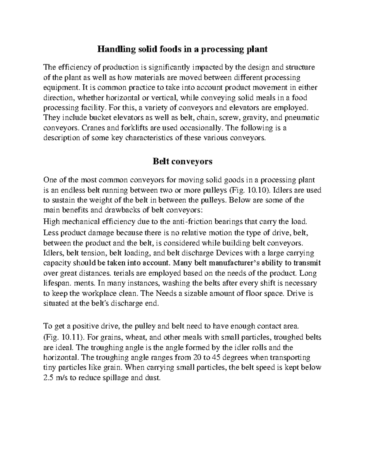 Food science and Technology chapter 10 Food Engineering part 6 ...