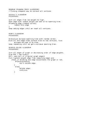 BFS and DFS Algorithms - (GOSWAMI 323) Definitions and practicing Breadth First Search and Depth ...