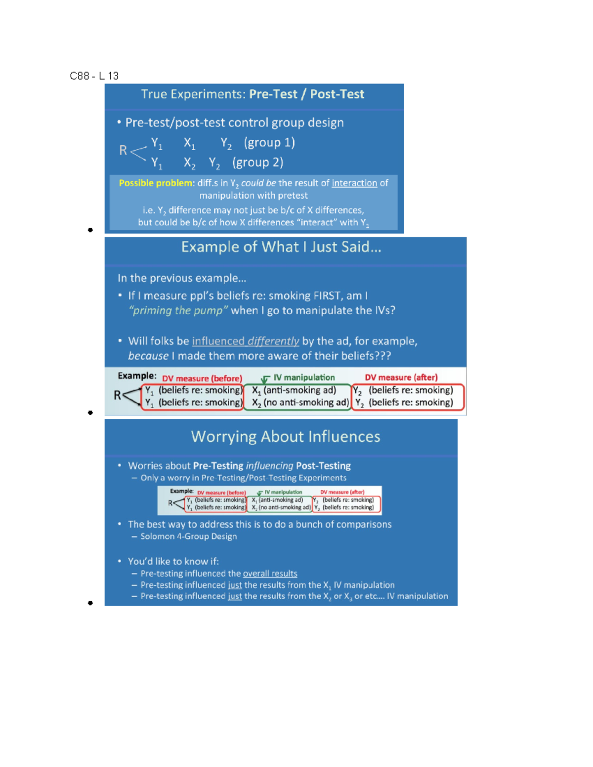 C88 - L 13 - Professor Gonzales - C88 - L 13 If you compare each group ...