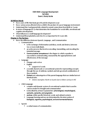 Development of Metalinguistic skills and awareness - Development of ...
