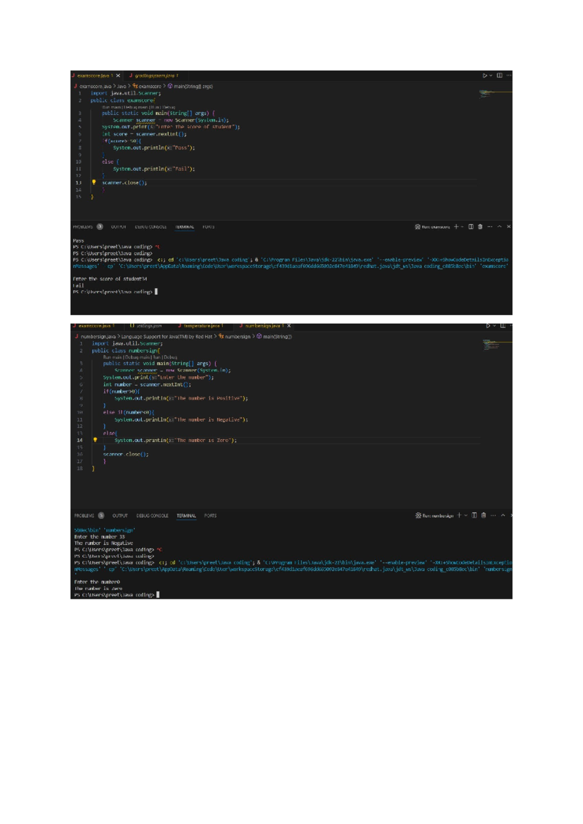 App week1 tutorial answers - J examscore 1 x J gradingsystem 1 D J ...