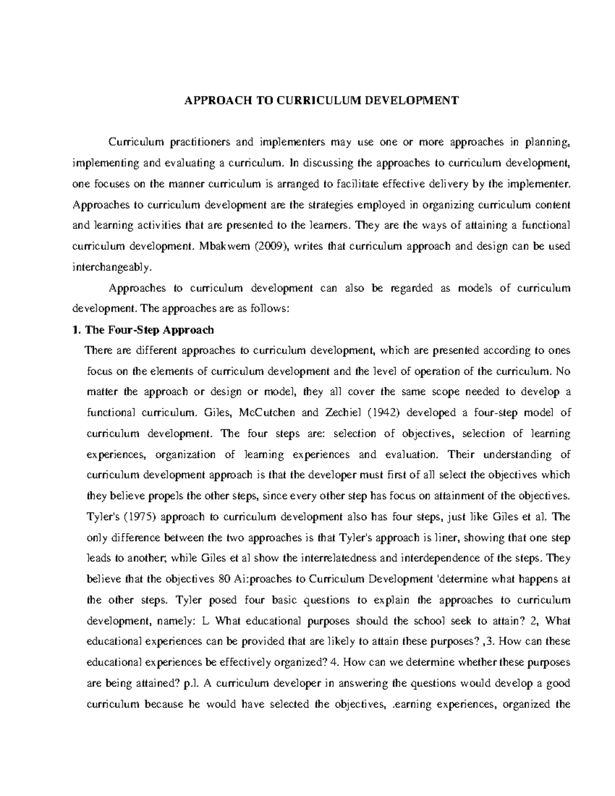 11 - materi english curriculum semester 2 - APPROACH TO CURRICULUM ...