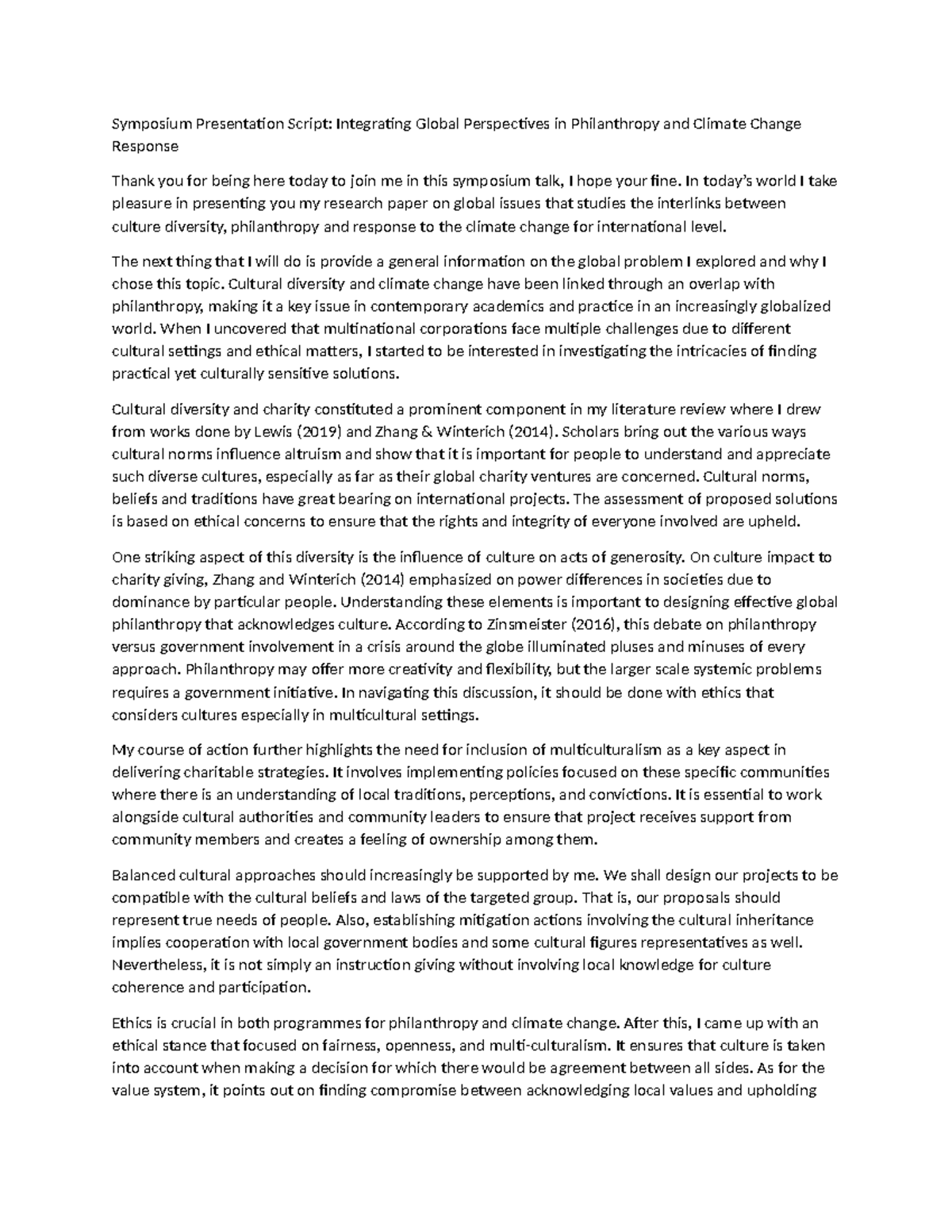 Symposium Presentation Script edited - Symposium Presentation Script ...