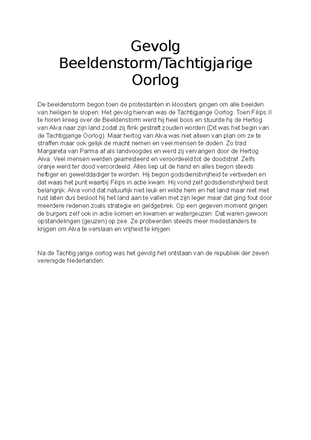 Stukkie gs opdracht - ja man laat me effe downloaden - Gevolg ...