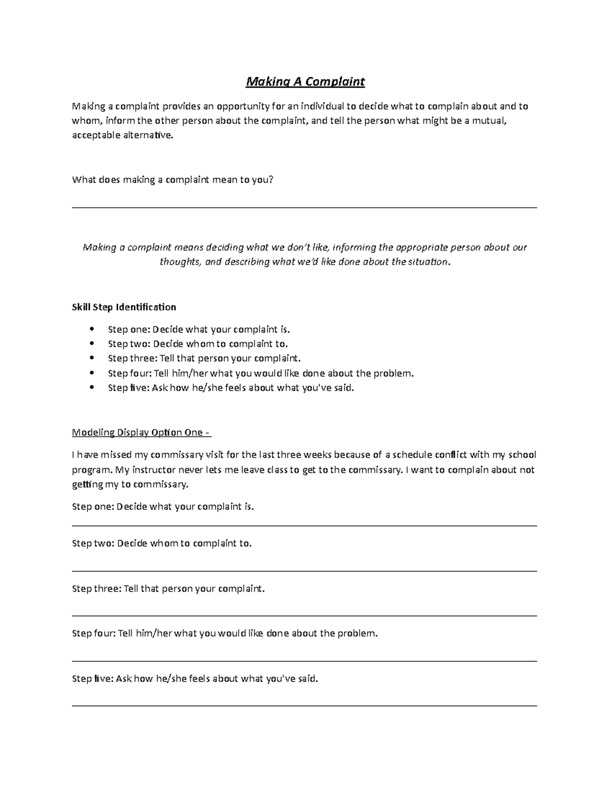 Making A Complaint Making A Complaint Making A Complaint Provides An making-a-complaint-making-a-complaint-making-a-complaint-provides-an