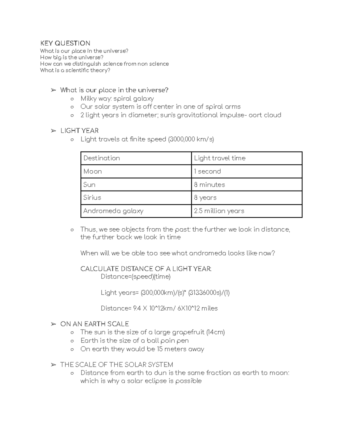 Lecture 1- A Modern VIEW OF THE Universe - KEY QUESTION What is our ...