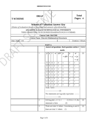 M5 - NOTES MATHS - Discrete mathematical structure - Studocu