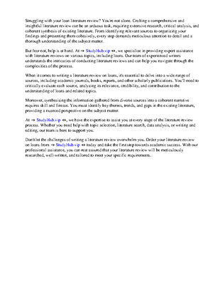 Literature Review Ies Sample - Crafting the Perfect Literature Review ...