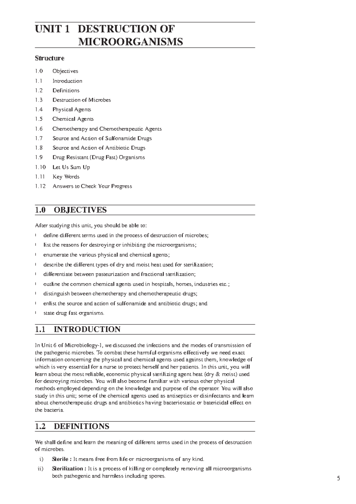 Destruction of Microorganisms , bsc nursing microbiology notes ...