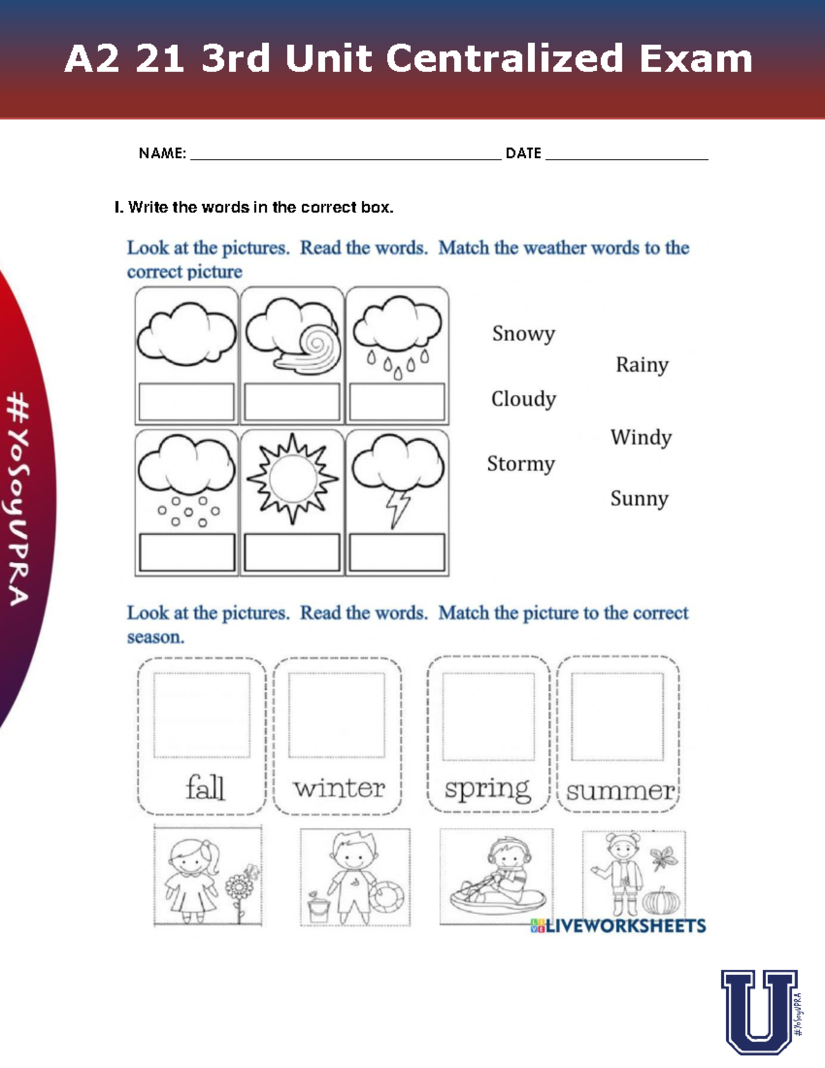 A2 21 3rd UNIT Centralized Examination - A2 21 3rd Unit Centralized ...