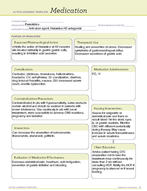 Gentamycin - Medication template - ACTIVE LEARNING TEMPLATES Medication ...