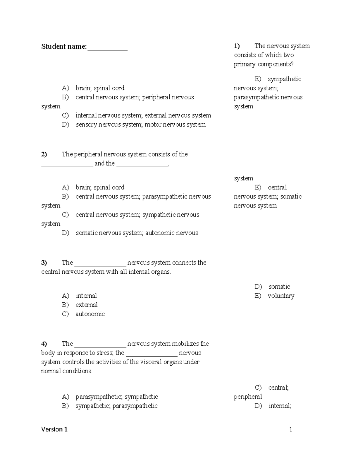 Chapter 02 Test Bankt version 1 - Student name:__________ 1) The ...