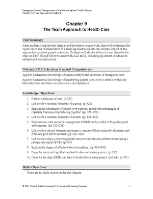 EMT The Human Body - Chapter 6: The Human Body Chapter 6 The Human Body ...