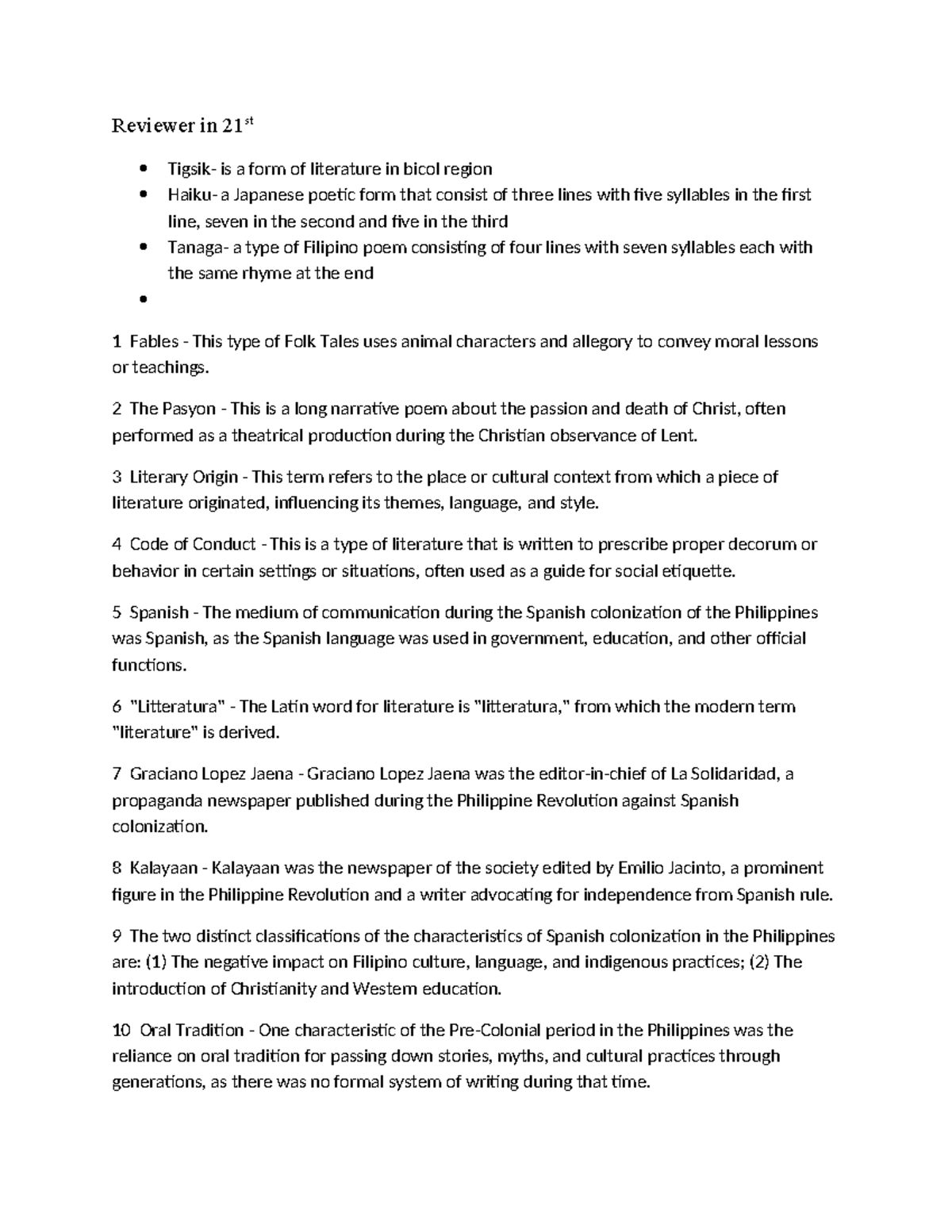 Reviewer in 21st - ... - Reviewer in 21st Tigsik- is a form of ...