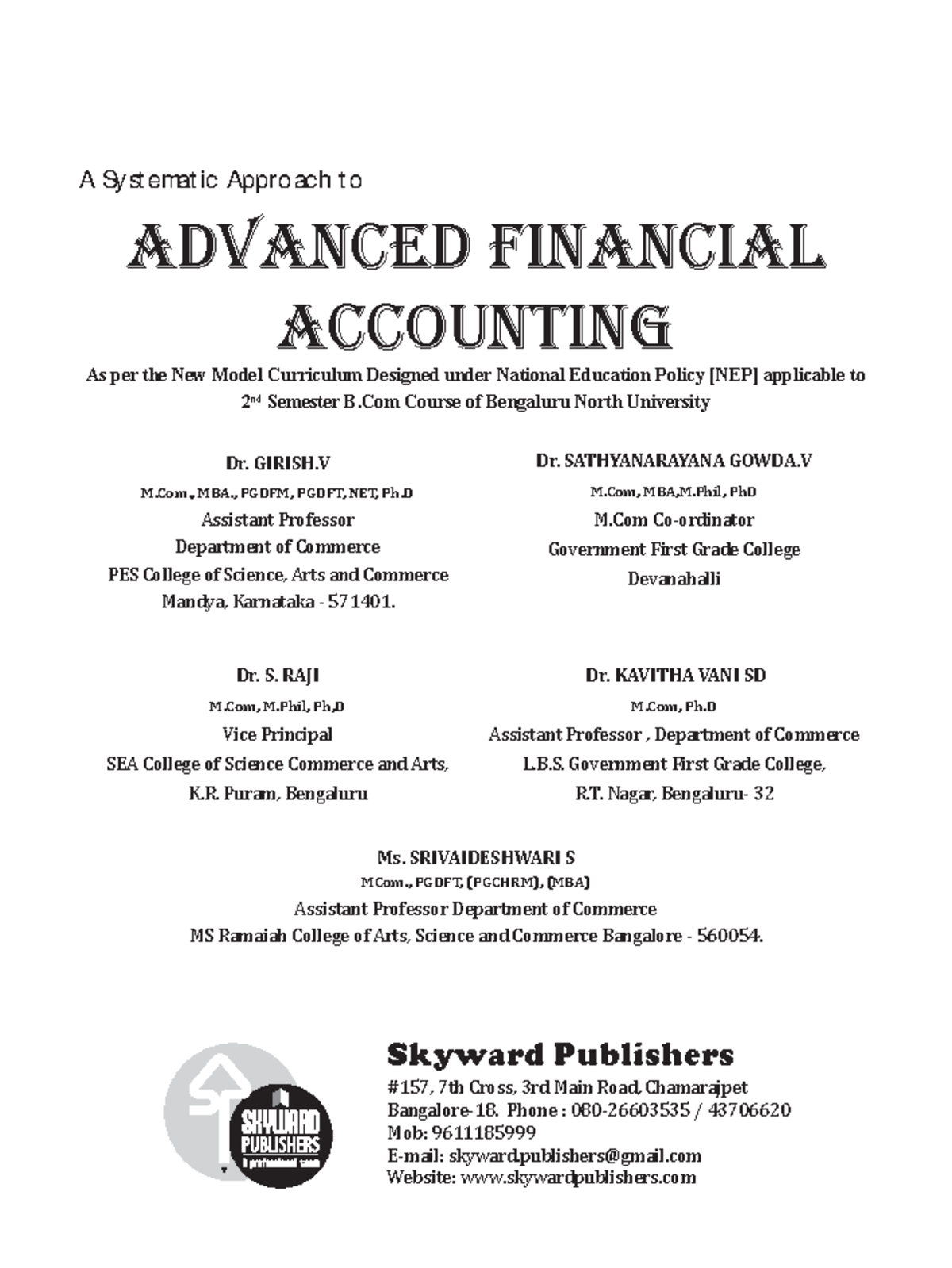 prelims basics standards and the brief of accounting summaries and standards. - A Systematic ...