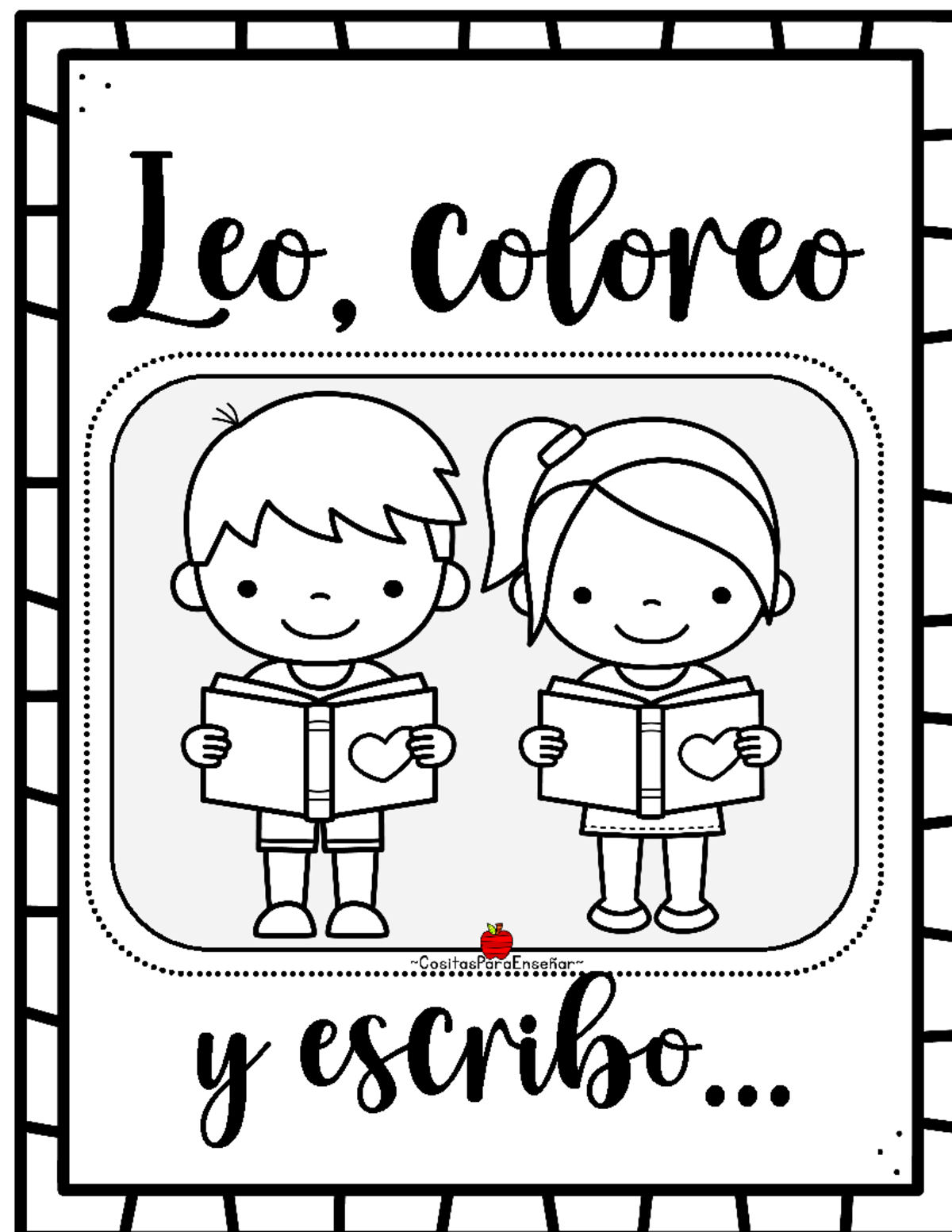 Leo, coloreo y escribo - actividades - Leo, coloreo y escribo ...