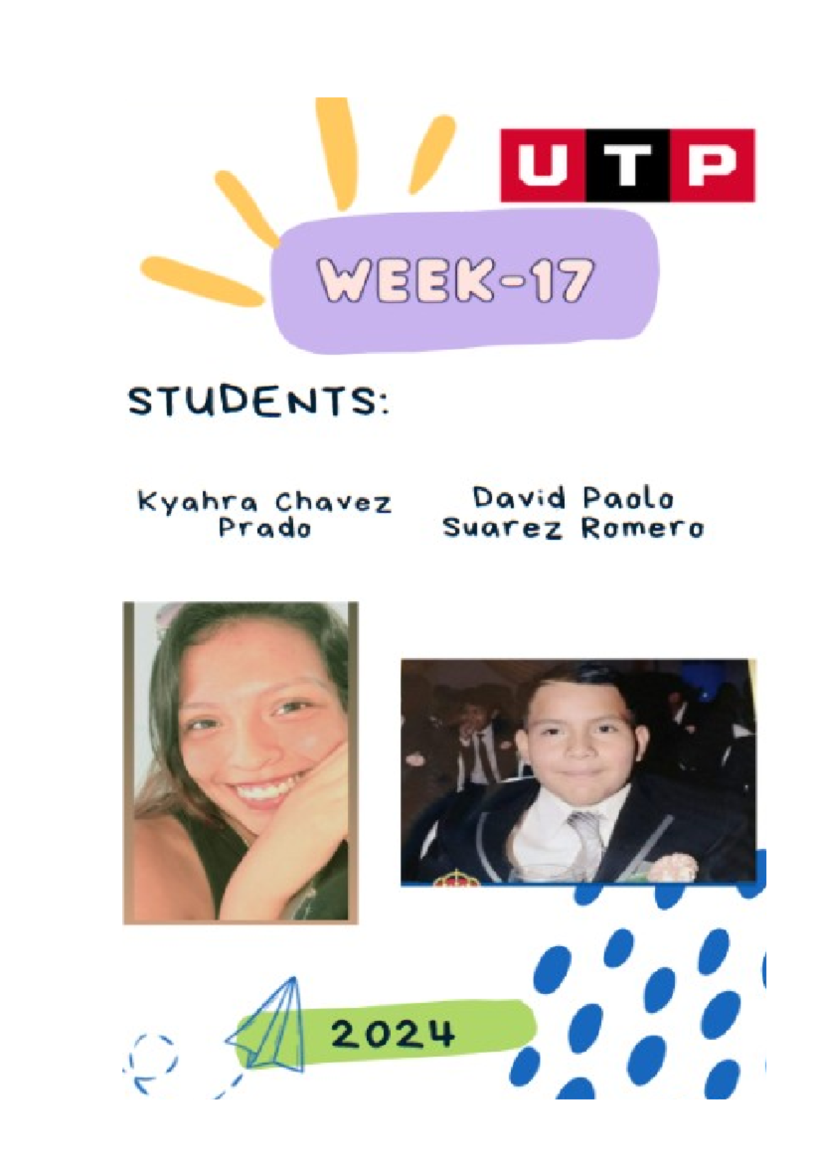 Week17 Kyahra Chavez Paolo Suarez - Nivelación de comunicación - Studocu