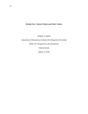 Module Three Project Draft - The social science lens focuses on society ...