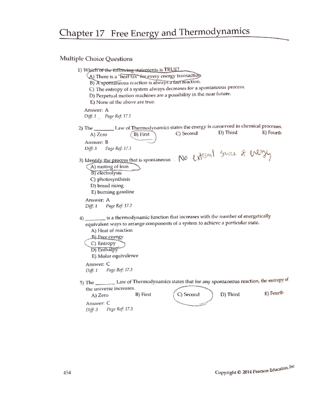 Test Bank chemistry - CHM 110 - Studocu