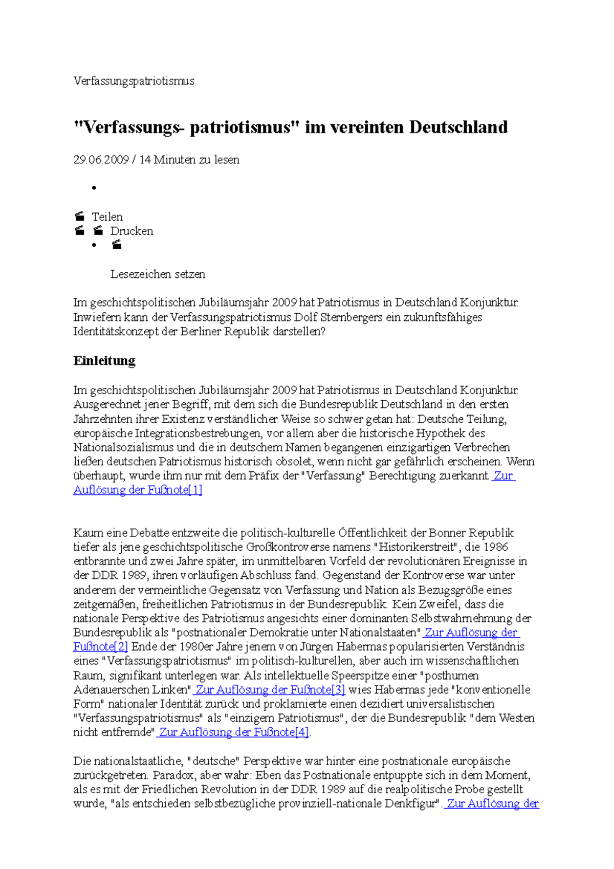 Verfassungspatriotismus. Dolf Sternberger doc - Kopie ...
