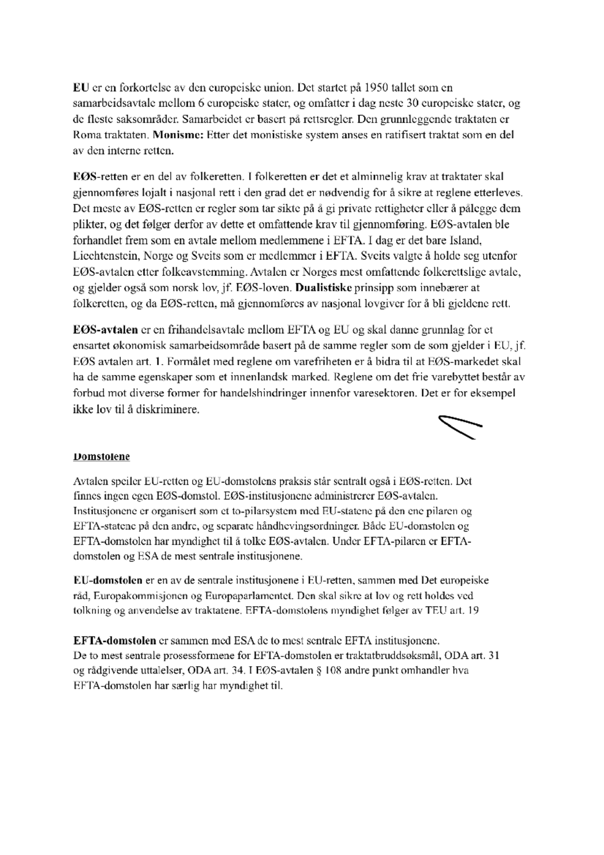 Lese lese lese - sammendrag - JUR107-1 - Studocu
